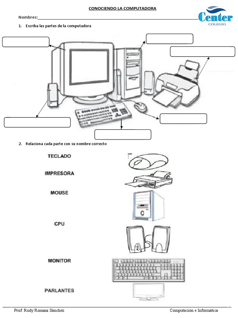 1 Conociendo La Computadora | PDF
