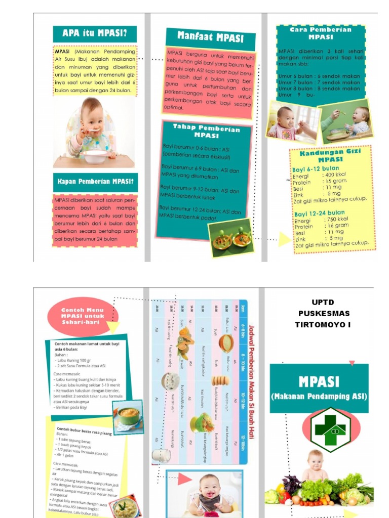 leaflet mpasi | PDF