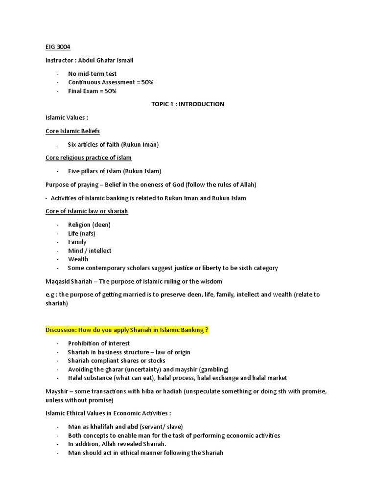 Topic 1 Introduction | PDF