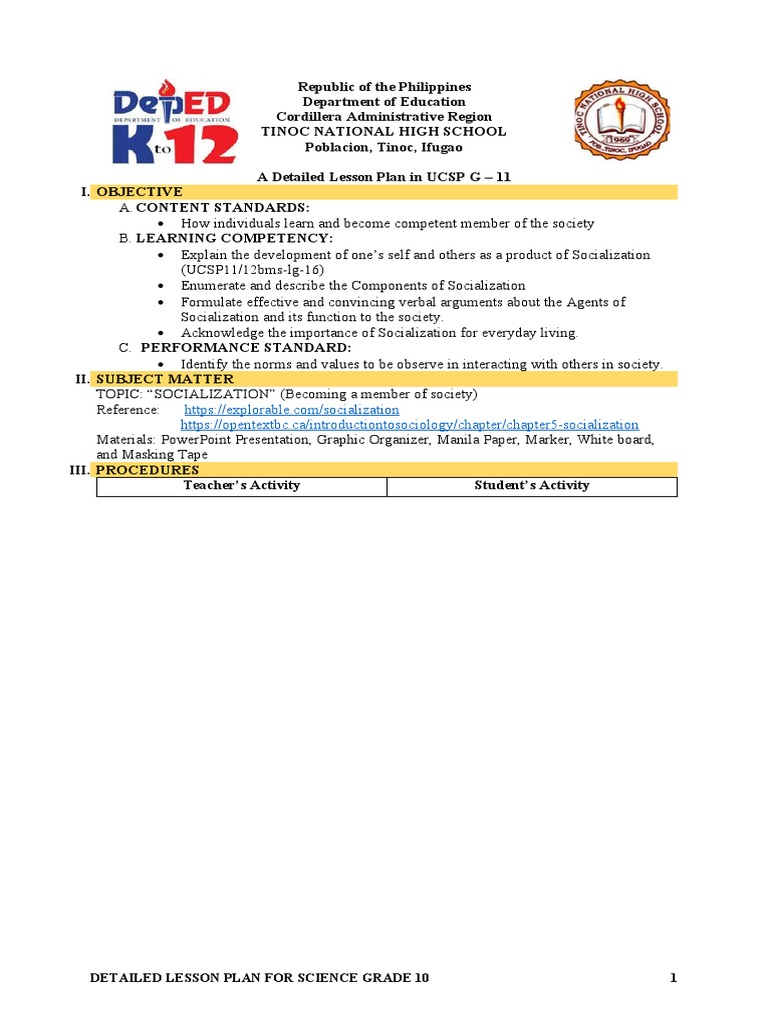 Lesson Plan About Dna And Rna