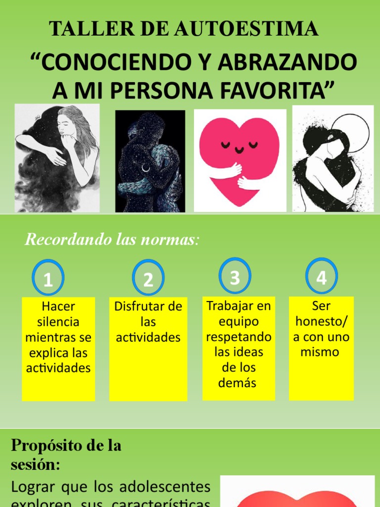 Taller De Autoestima Para Adolescentes Pdf