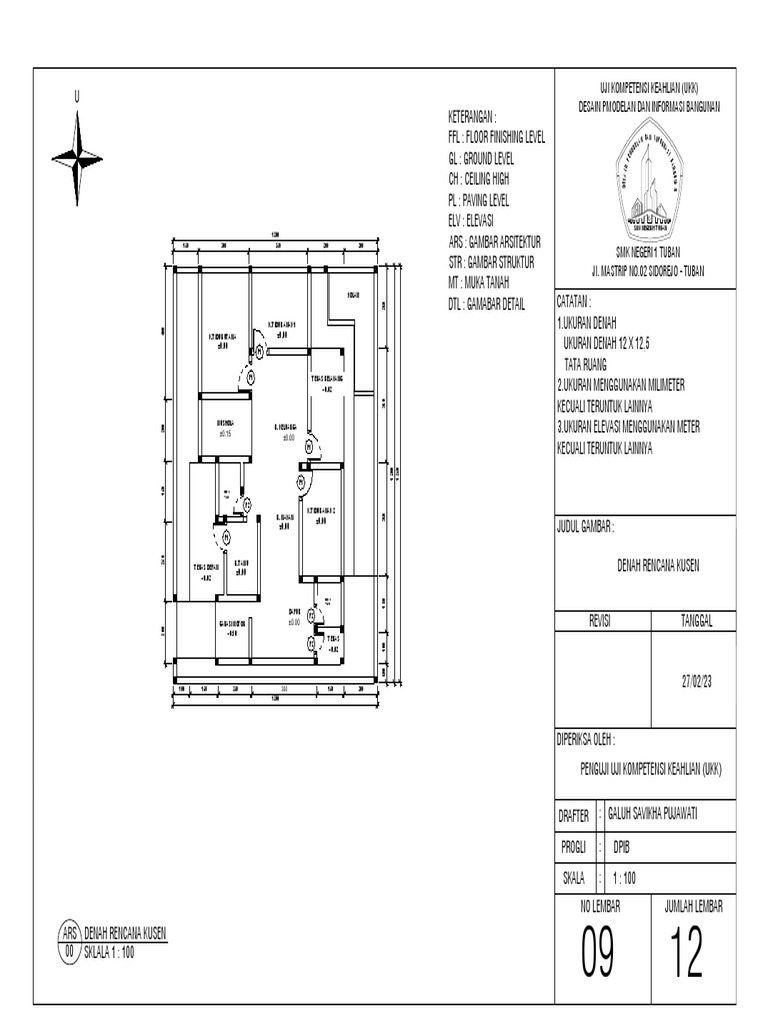 Denah Rencana Kusen | PDF