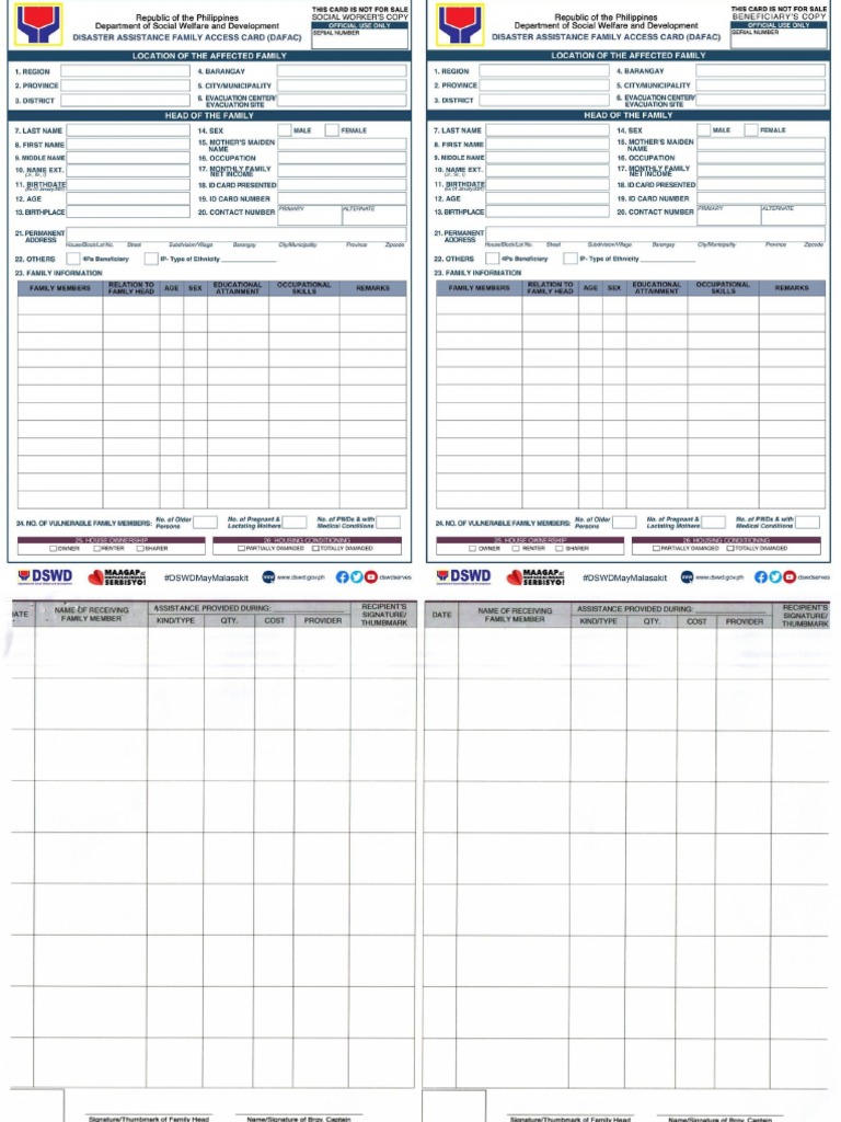 2022-DAFAC-FORM (1) | PDF