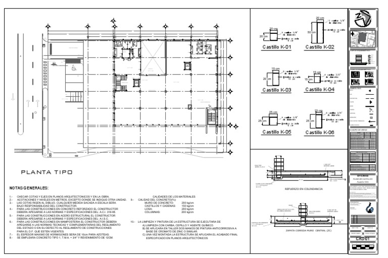 Planos de castillos-CAS-03 | PDF