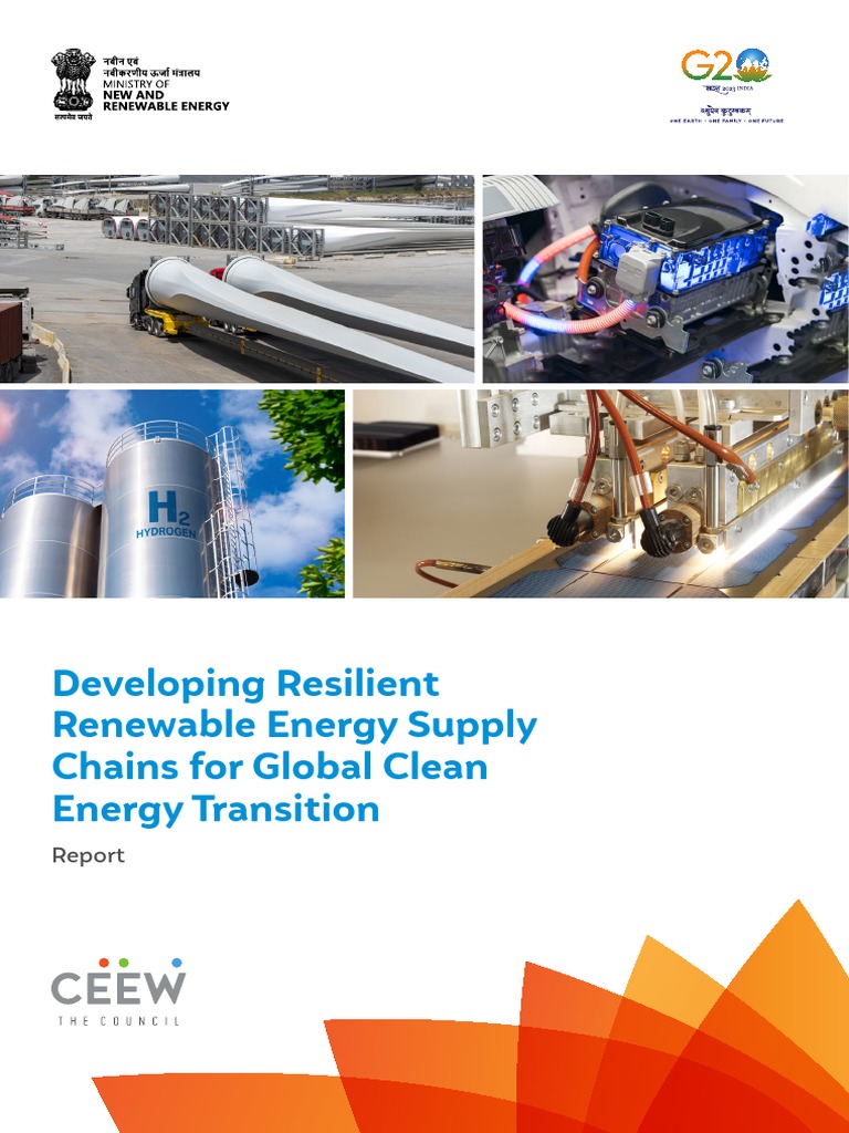 Resilient Renewable Energy Supply Chains | PDF | Renewable Energy ...
