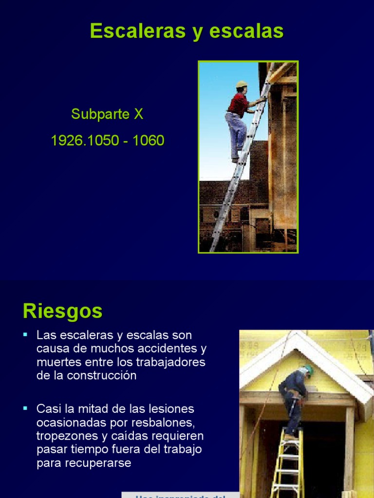 Escaleras y Escalas | PDF | Escalera