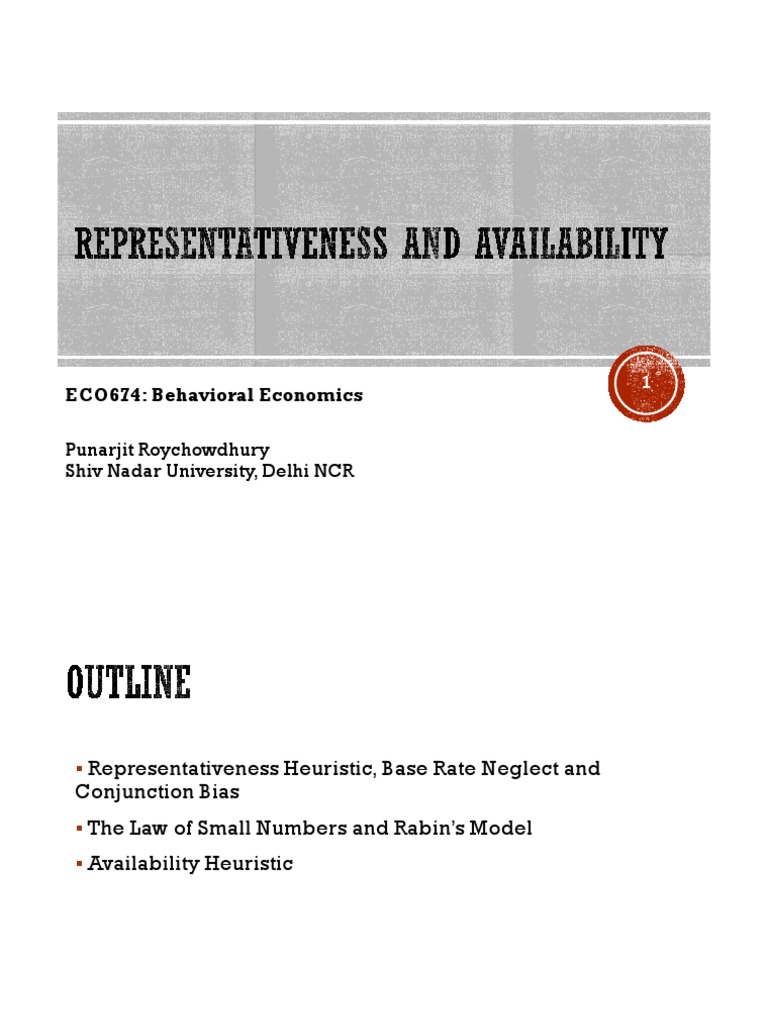 7-Representativeness and Availability | PDF | Representativeness ...