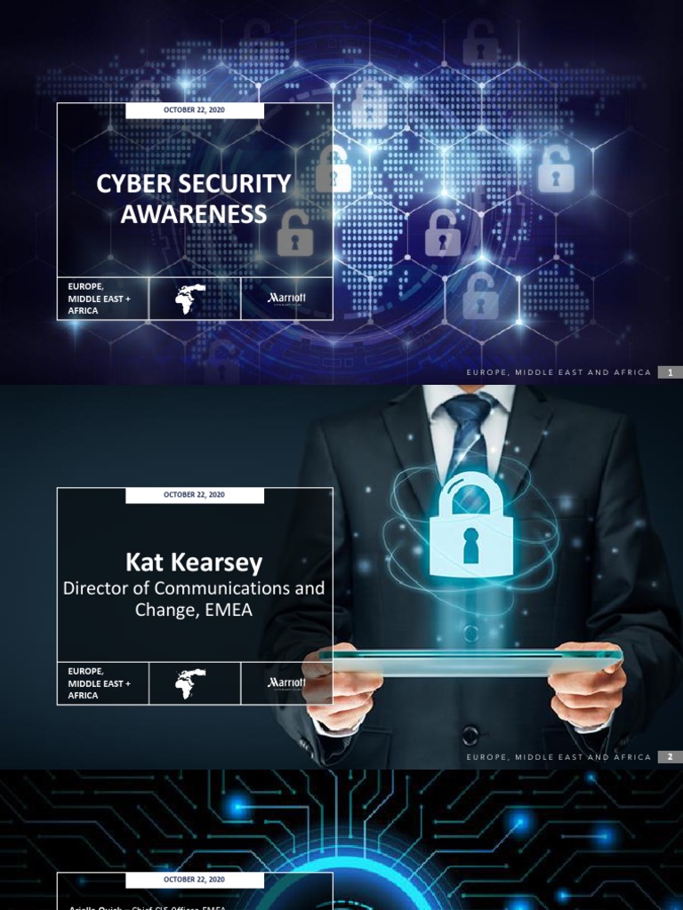 Marriott - Cyber Security Webinar - 2020 Oct | PDF | Computer Security ...