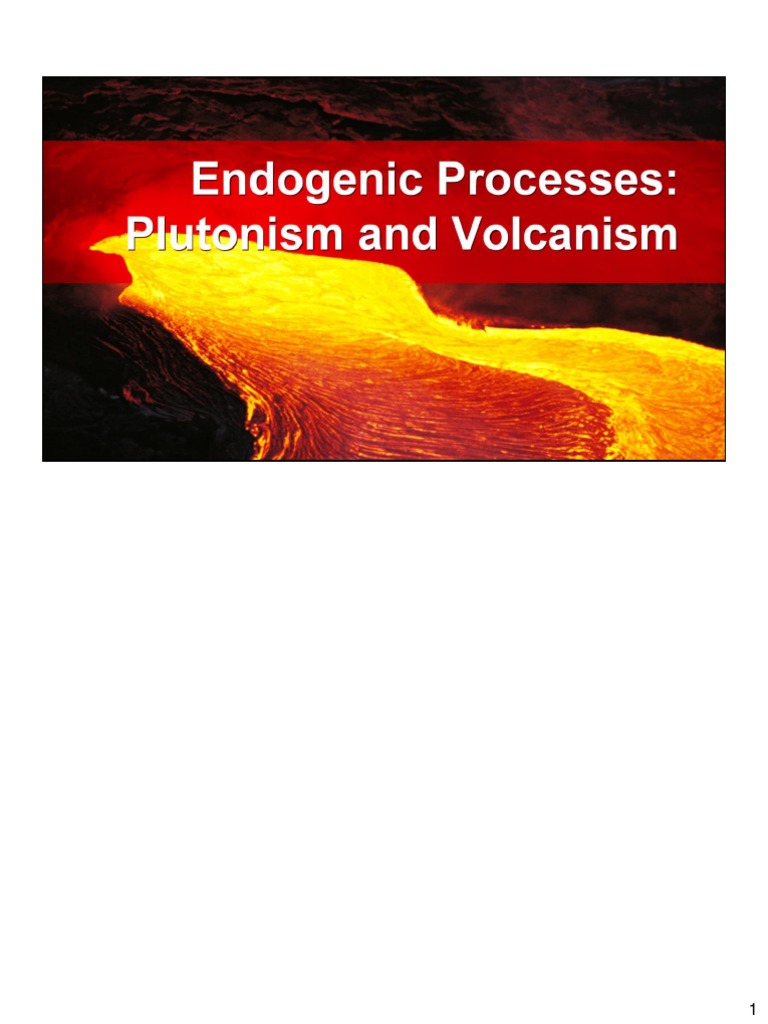 Plutonism and Volcanism | PDF | Magma | Rock (Geology)