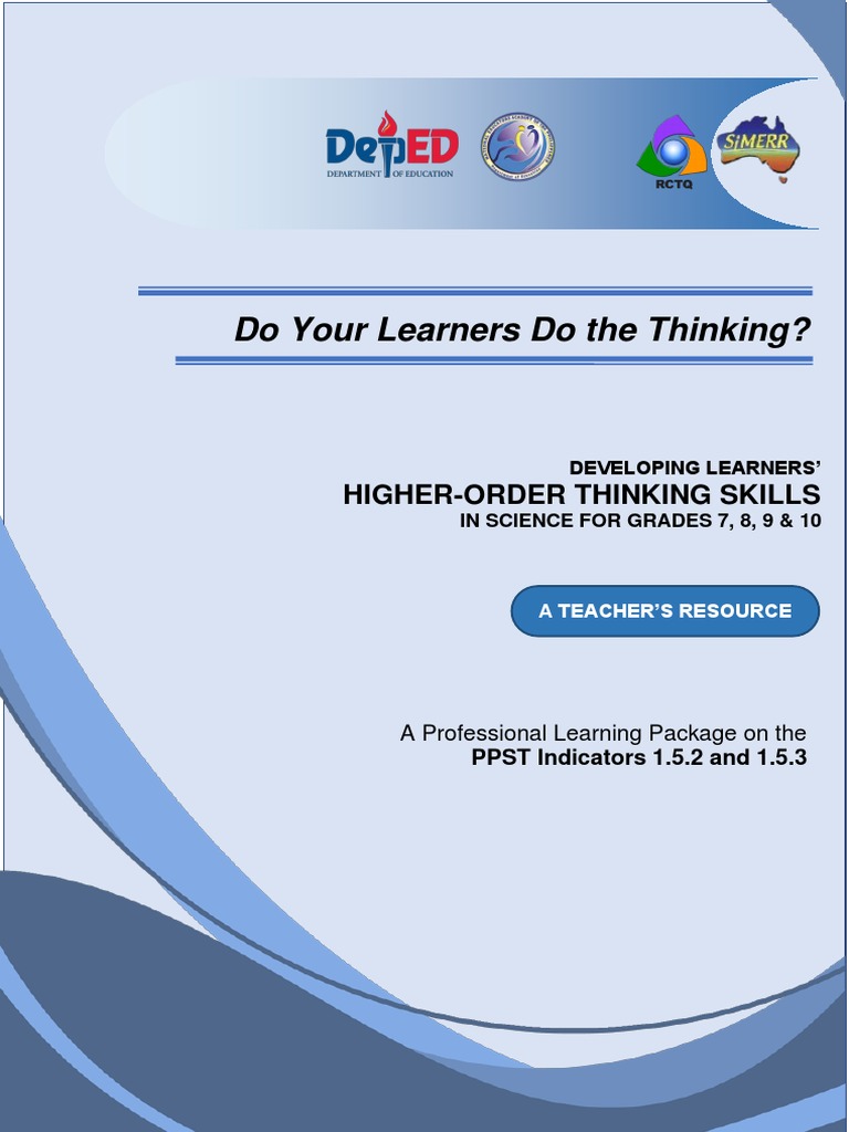 Science Teacher Resource of HOTS 2022 | PDF | Learning | Educational ...