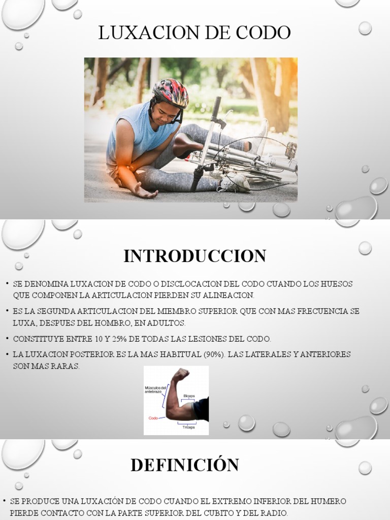 Luxacion de Codo | PDF | Codo | Sistema musculoesquelético