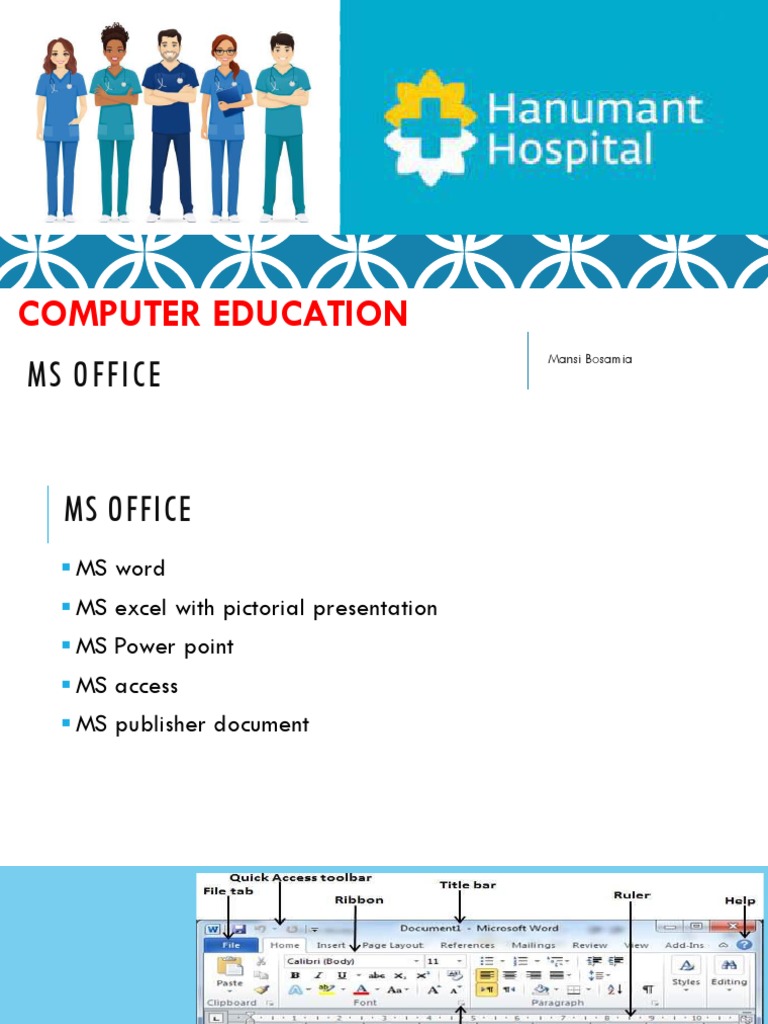 02 GNM Unit2 MSOffice by Mansi Bosamia | PDF