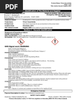 MSDS-Windex Glass Cleaner - 131017 | PDF | Dangerous Goods | Safety