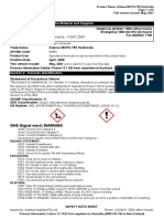 Farmers' Guide: Trivor Insecticide Safety | PDF | Dangerous Goods | Fires