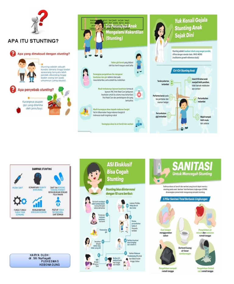 Leaflet Stunting | PDF