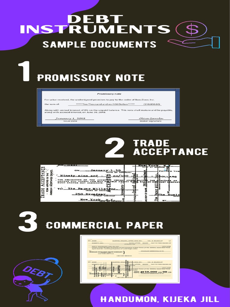 Debt Instruments | PDF | Money | Banking