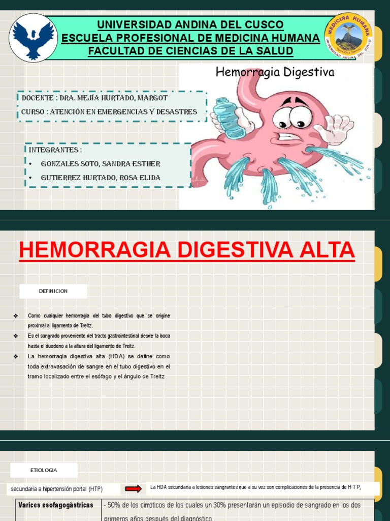 HDA y HDB GG | PDF | Heces | Reanimación cardiopulmonar