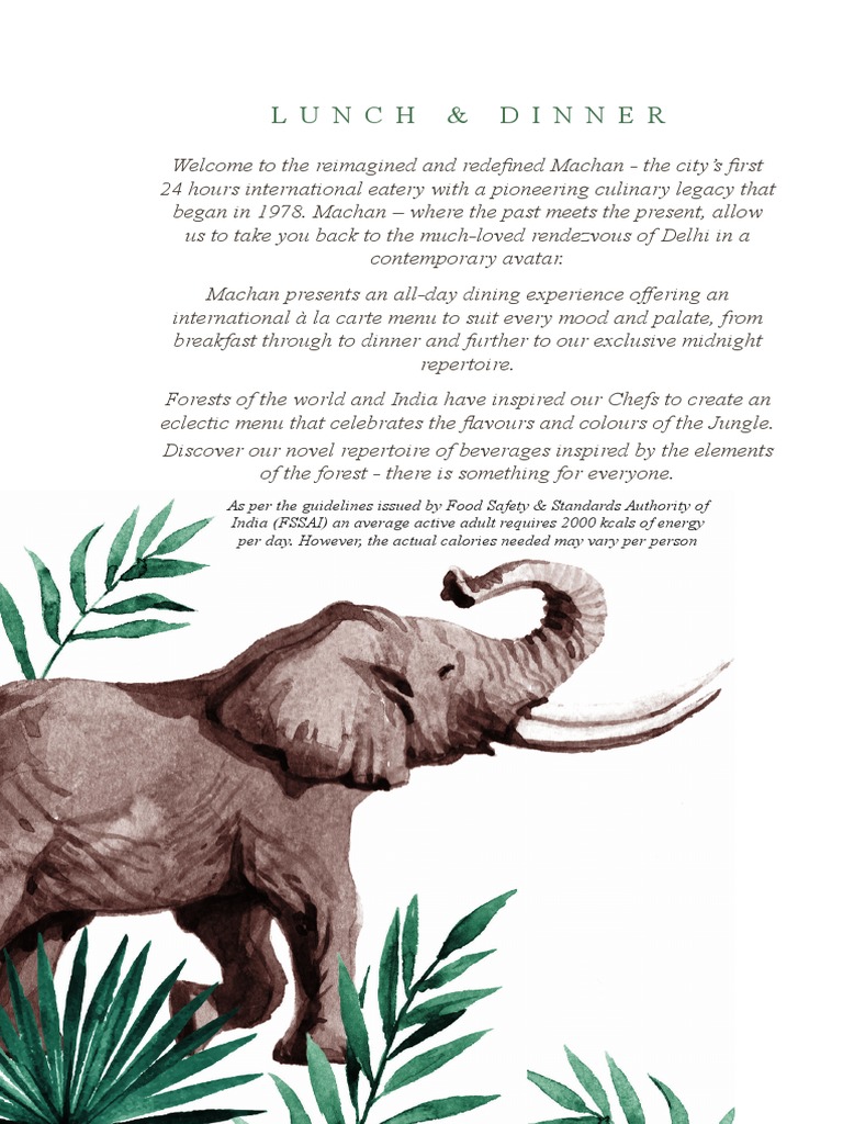 Machan Menu April 23 5 | PDF | Indian Cuisine | Curry