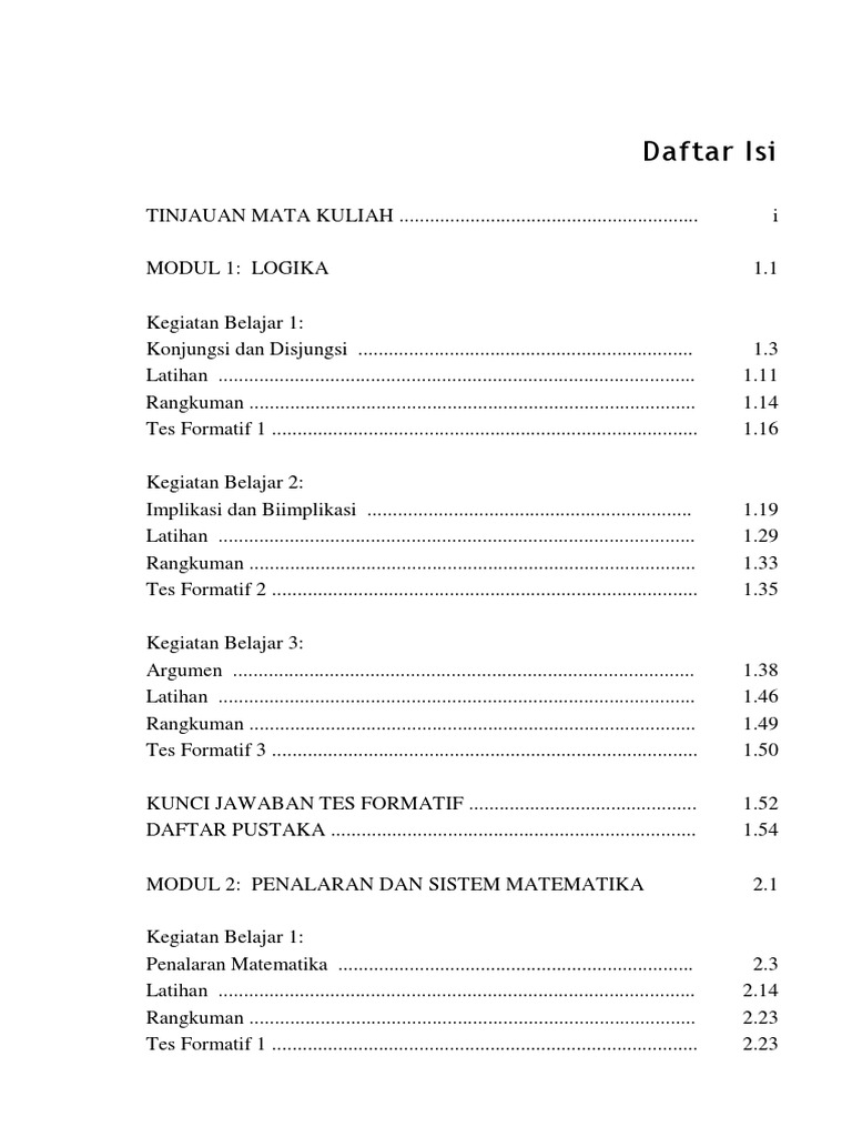 1 PDGK4108 Dafis LPK 1 | PDF