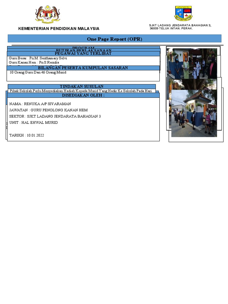 Opr - Hari Pertama 1 | PDF