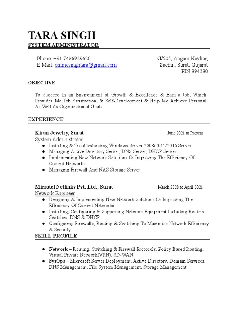 Tara Singh: Phone: +91 7486929620 E Mail: G/505, Aagam Navkar, Sachin, Surat, Gujarat PIN 394230 ...