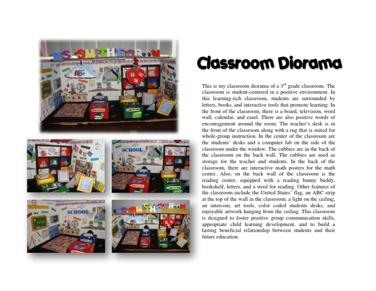 Classroom Diorama | PDF | Language Arts & Discipline | Wellness