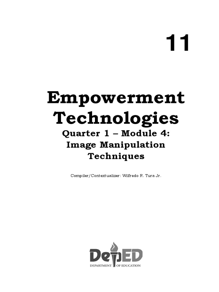 4 - Q1 Emp Tech | PDF | Image Editing | Graphics