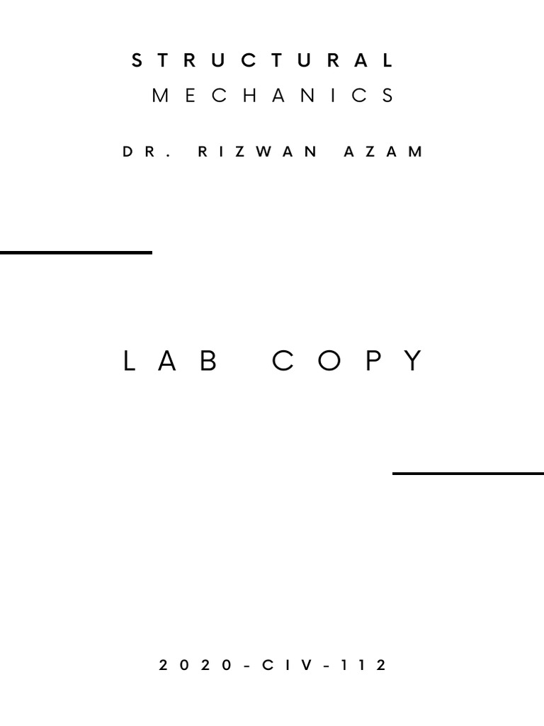 Black and White Monoline Typedriven Portfolio Cover Page | PDF