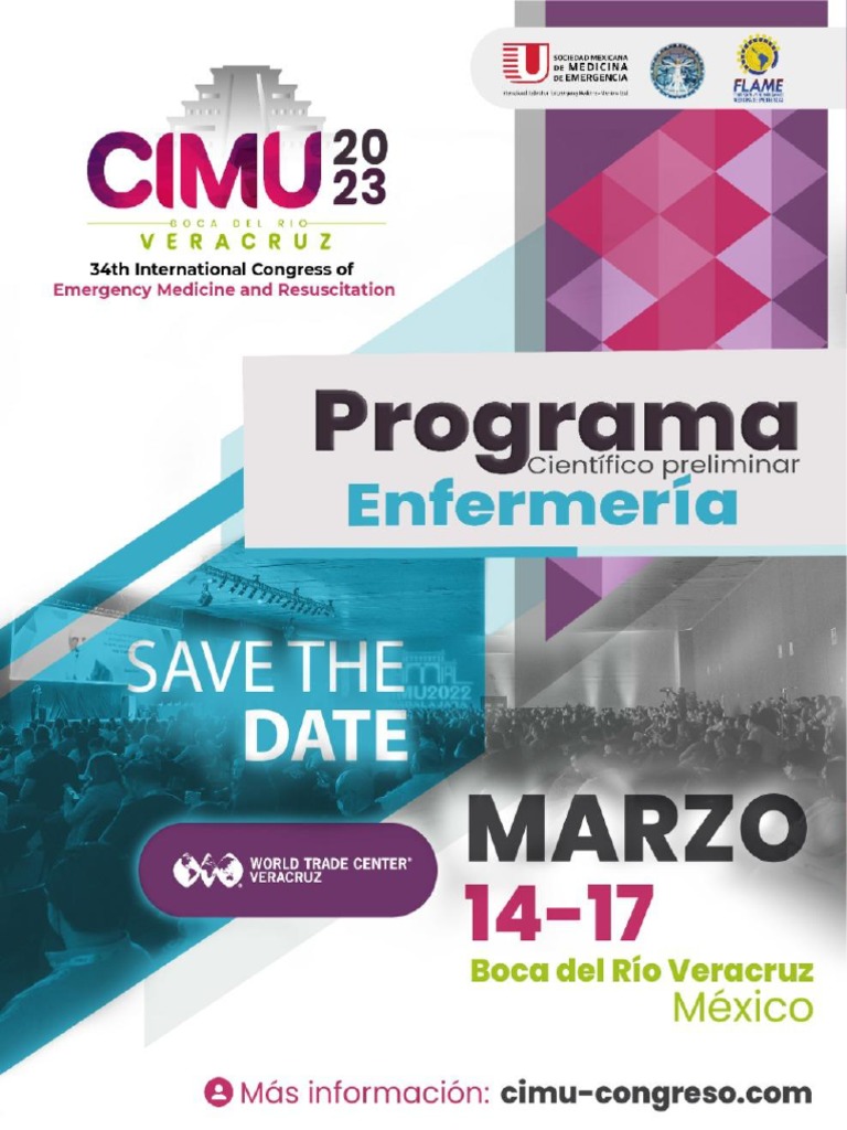 Programa Enfermería CIMU 2023 | PDF | Medicina de Cuidados Intensivos ...