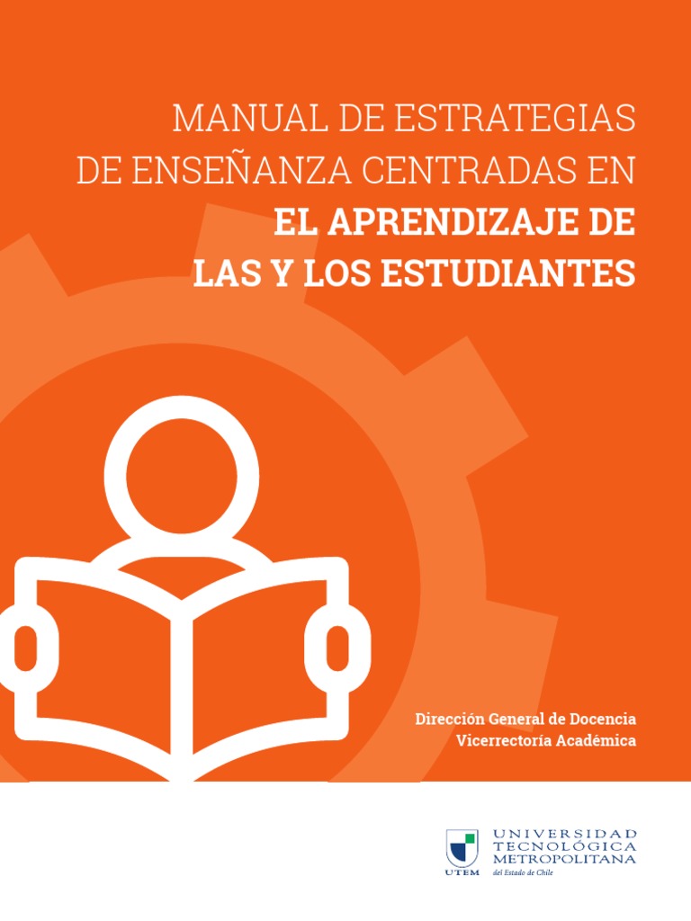 Manual De Estrategias De Enseñanza Centradas En El Aprendizaje De