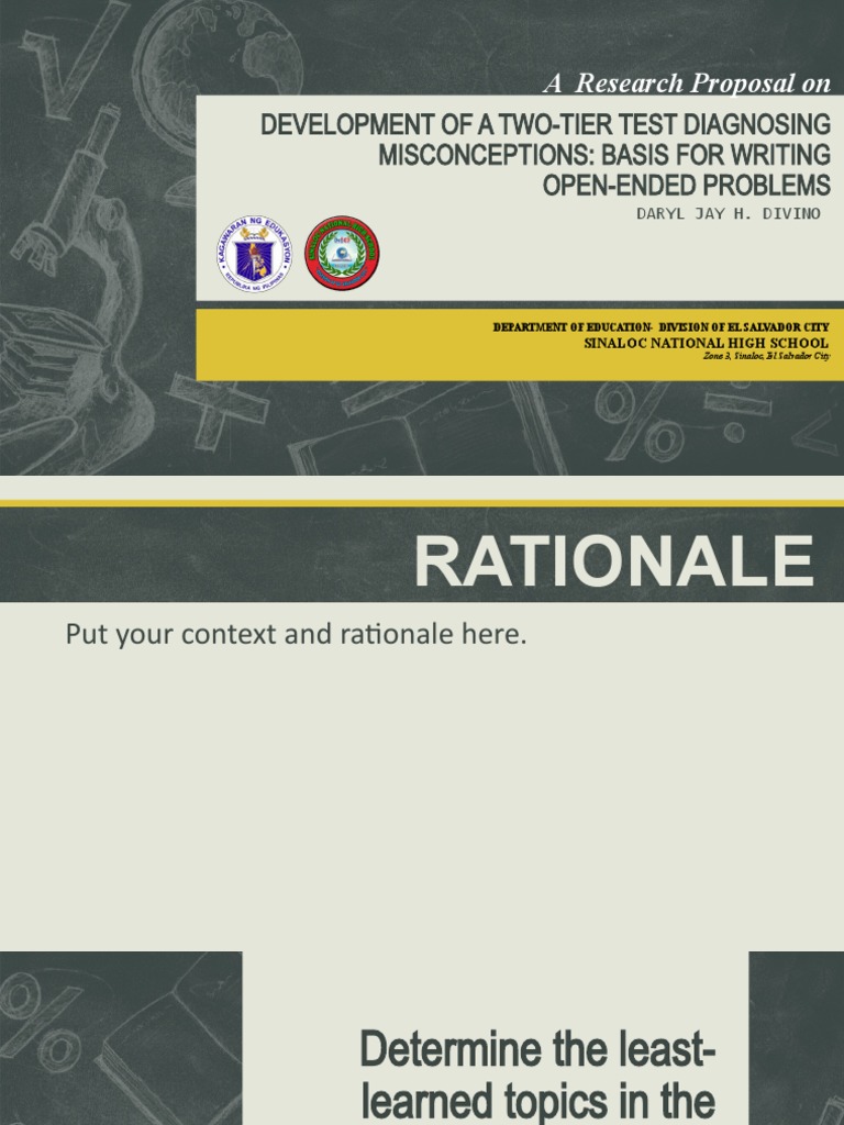 Proposal Defense Statistical Mini Research JHS | PDF | Validity ... Proposal Defense Statistical Mini Research JHS | PDF | Validity ...