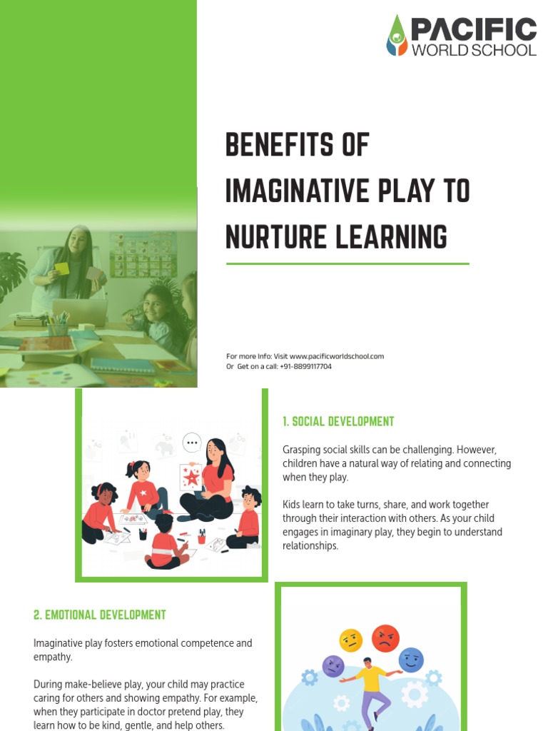 Benefits of Imaginative Play To Nurture Learning | PDF | Self-Improvement | Science & Mathematics
