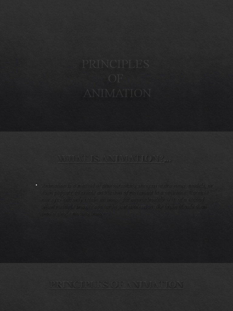 Types of Animation | PDF