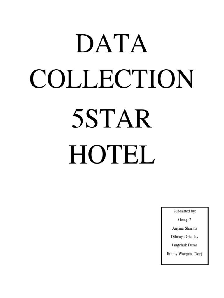 group 2 data collection (1) | PDF | Room | Public Toilet