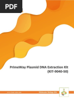 Maxiprep and Midiprep DNA Isolation Guide | PDF | Biochemistry | Chemistry