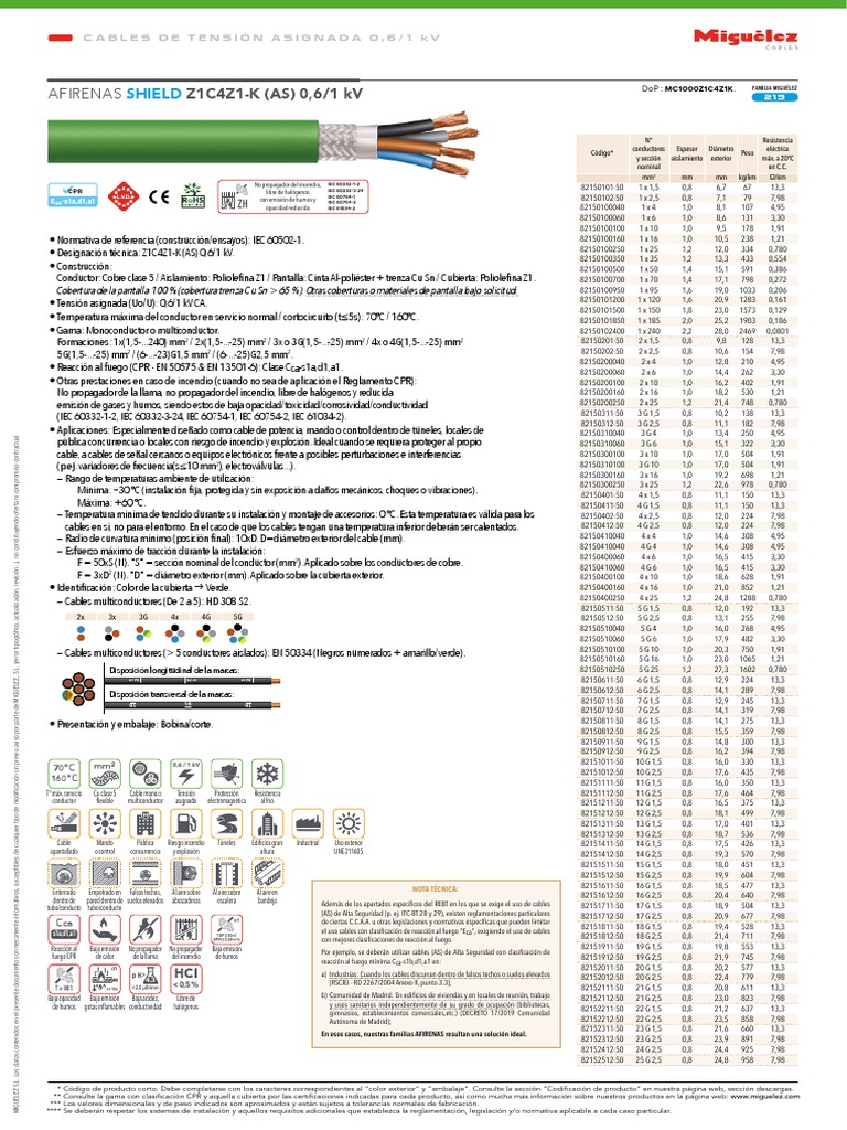 Z1C4Z1-K MIGUELEZ | PDF