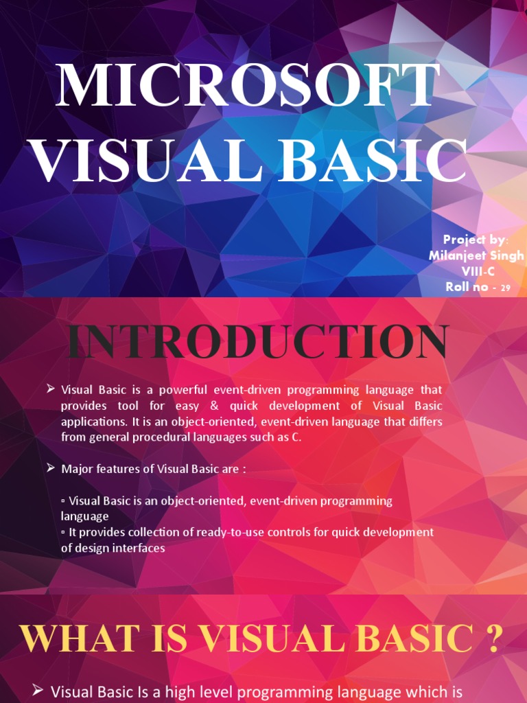 Visual Basic Pdf