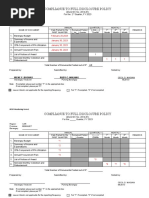 RA 11261 Form 1 - Barangay Certification | PDF