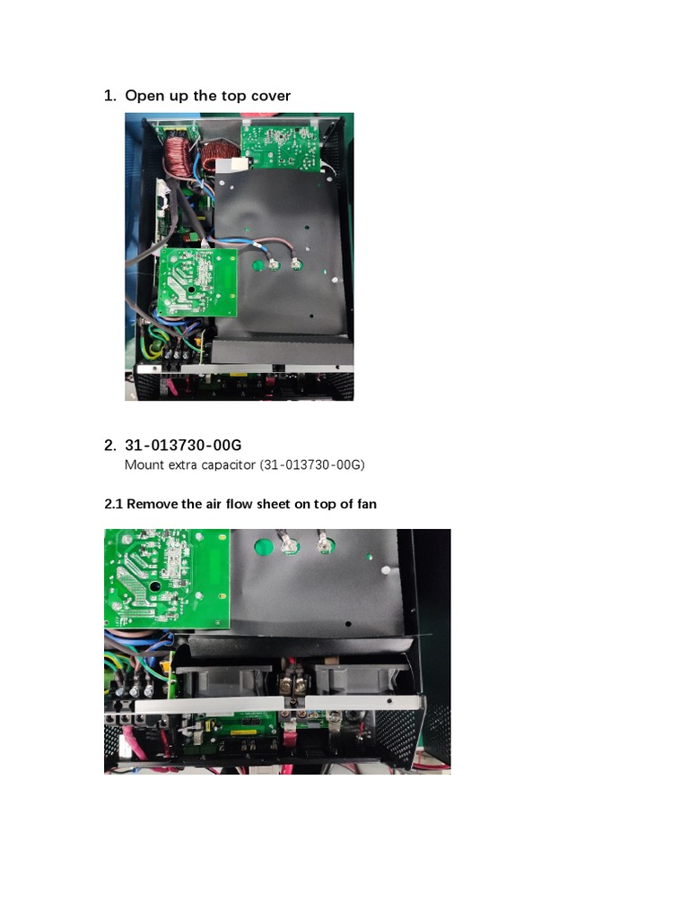 Adding Wire Capacitor SOP | PDF