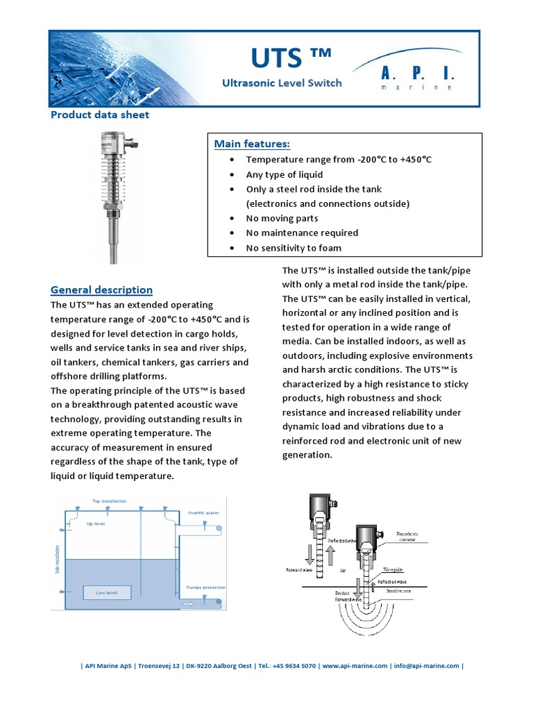 UTS High Low New | PDF | Switch | Oil Tanker
