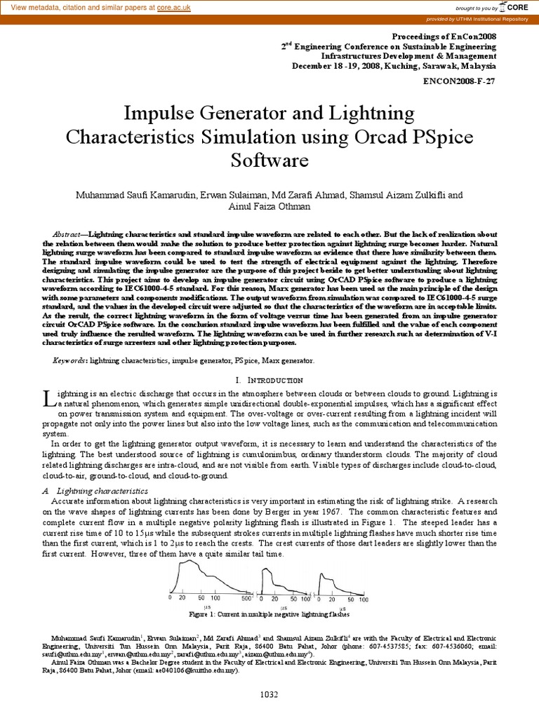 Impulse Generator Design for Lightning Testing | PDF | Capacitor ...