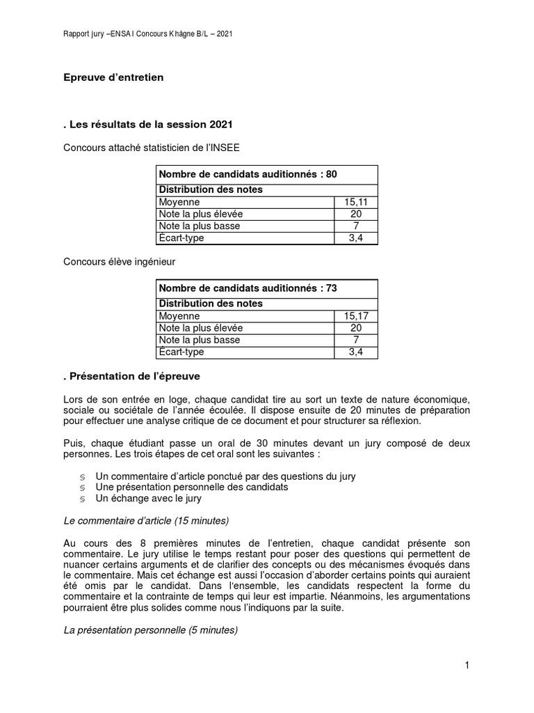 Rapport Jury BL 2021 RLS | Download Free PDF | Science