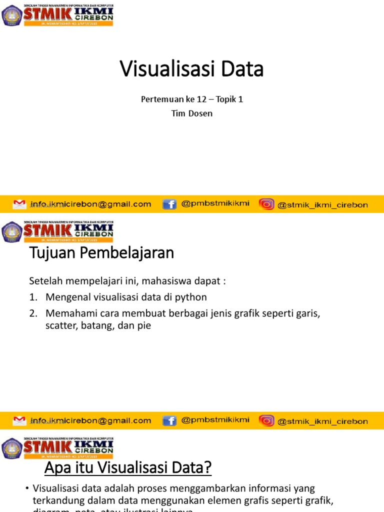 12-1 - Visualisasi Data | PDF