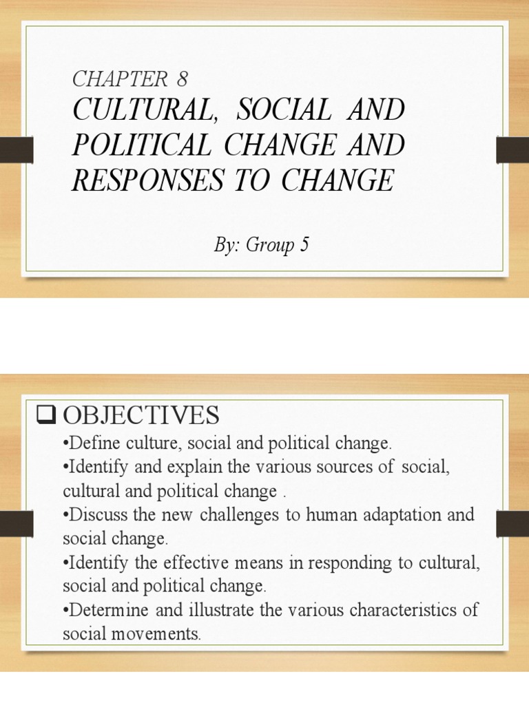 GROUP 5 Chapter 8 UCSP Report | PDF | Climate Change | Social Movements