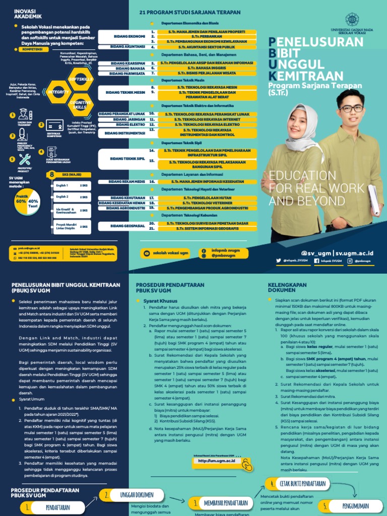 Brosur PBUK SV Ugm 2022 | PDF