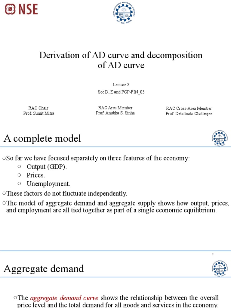 Understanding Aggregate Demand Curve | PDF | Aggregate Demand ...