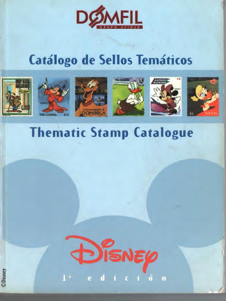 Disney Thematic Stamp Catalogue | PDF