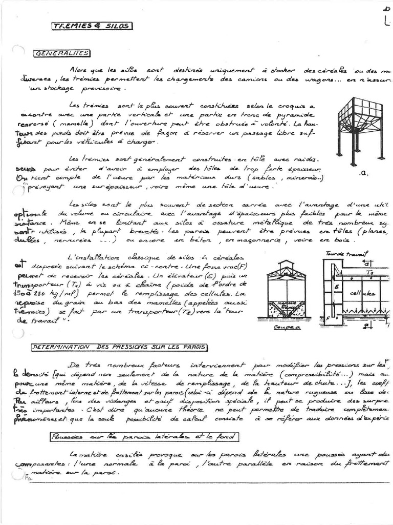 Calcul Silo | PDF