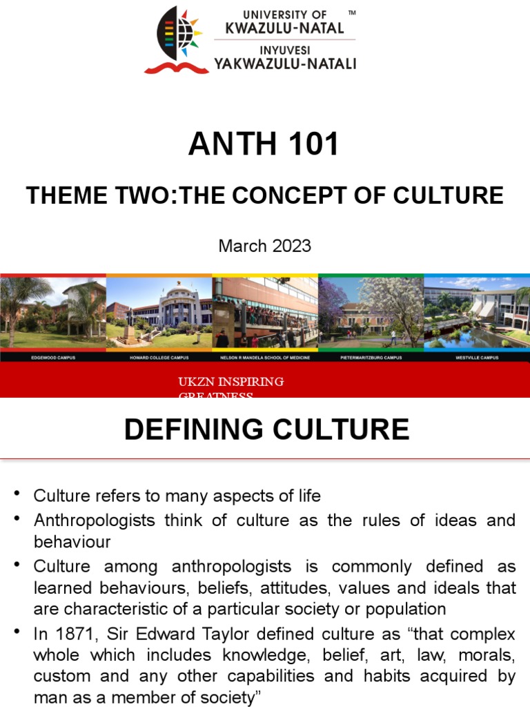 Anth 101 Lecture Notes Theme Two Pdf Society Anthropology