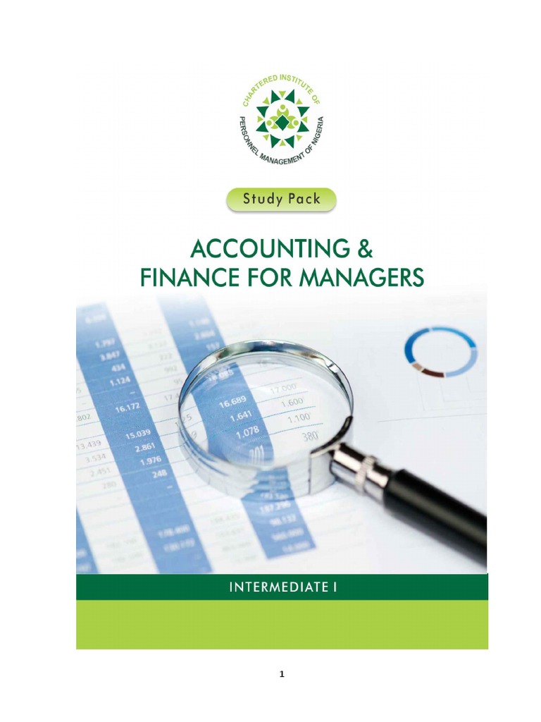 Accounting and Finance For Managers | PDF | International Financial Reporting Standards | Accounting